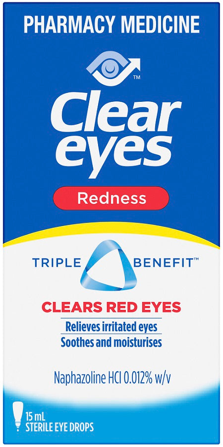 Clear Eyes Eye Drops 15ml | Eclipse Pharmacy
