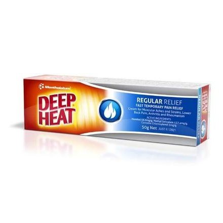Deep Heat Menthol Rub Regular Relief 100g | Eclipse Pharmacy