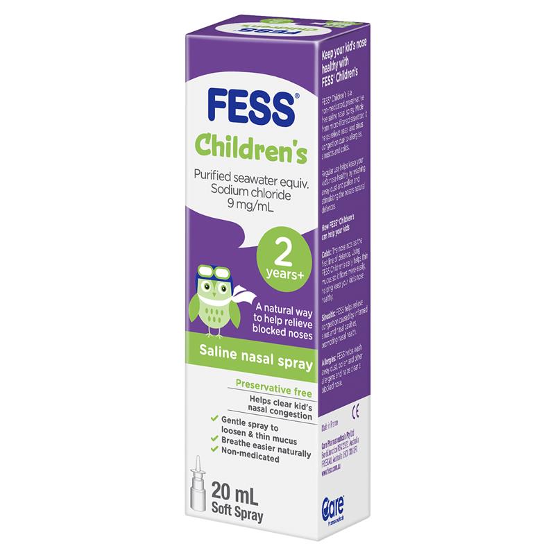 Fess Childrens Nasal Spray 20ml | Eclipse Pharmacy