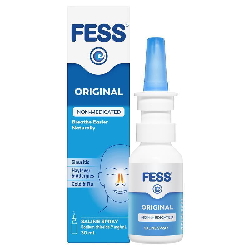 Fess Saline Nasal Spray 30ml | Eclipse Pharmacy