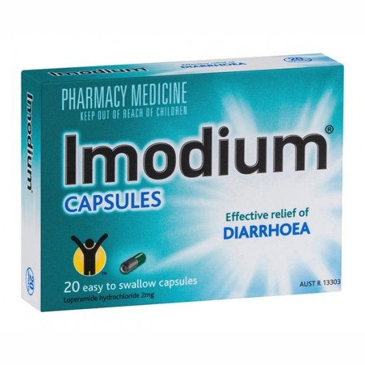 Imodium 2mg 20 Caps | Eclipse Pharmacy