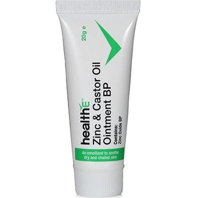 healthE Zinc & Castor Oil Ointment BP 20g Tube | Eclipse Pharmacy